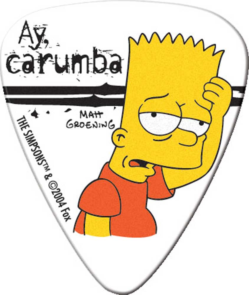 GRA.PIC2014 Grover Allman THE SIMPSONS Picks "Bart Ay, Carumba" (5er ...